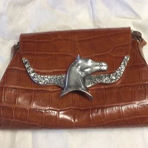 Bags | Vintage Glenn Miller Ann Turk Croc | Poshmark
